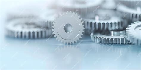 Illustration of Automated Document Workflow Process with Synchronized Gears in Motion Concept ...