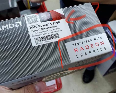 Amd Ships Out Ryzen 5 3600 Cpus In Ryzen 3 3200g Packaging Toms Hardware