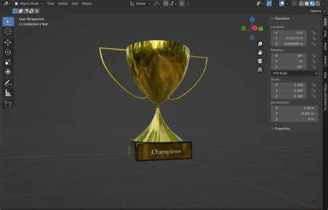 how to engrave text into an object blender base camp