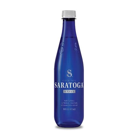 Saratoga Still Spring Water Plastic