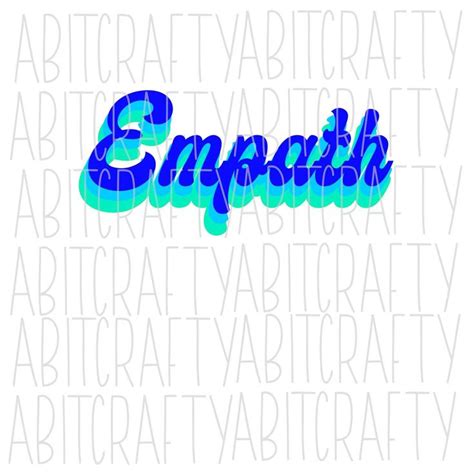 Empath Svg Png Sublimation Digital Download Cricut Silhouette Print N Cut Waterslide