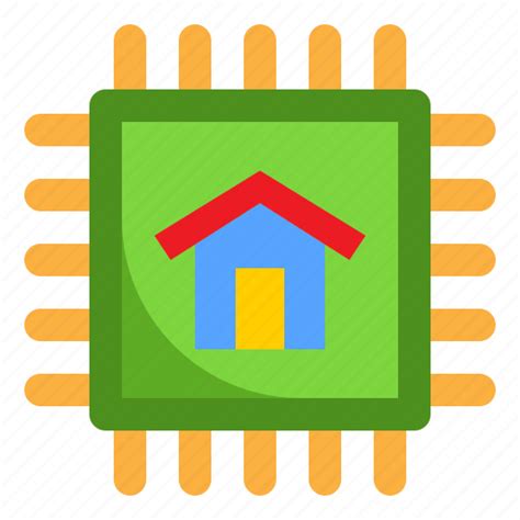 Chip Computer Cpu Hardware Processor Icon Download On Iconfinder