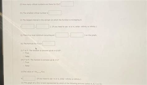 Solved Question For This Problem Consider The Function Chegg