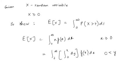 Solved Let X Be A Non Negative Random Variable I Show That For Any