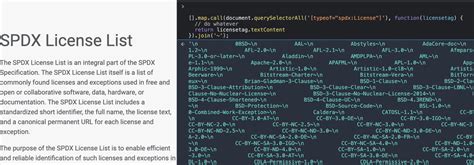 Two Hour Project My Partner Needed To Parse Every Single Open Source License And Categorize If