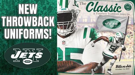 New York Jets Release New Throwback Uniforms Youtube