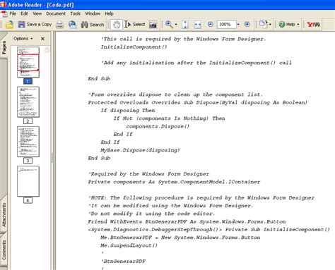 Colabora NET Funcionalidad De ITextSharp Usando Visual Basic Net