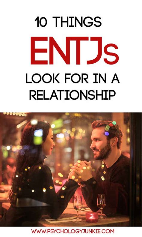 10 Things Entjs Look For In A Relationship Psychology Junkie