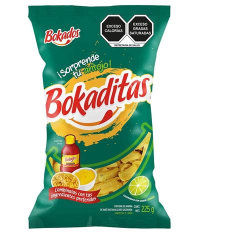 Botana Bokados Bokaditas Sabor Limón 225 G Walmart En Línea