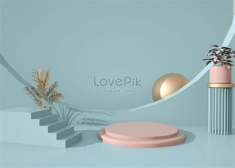3d 기하학적 스테레오 장면 배경 사진 및 창의적인 일러스트 무료 다운로드 Lovepik