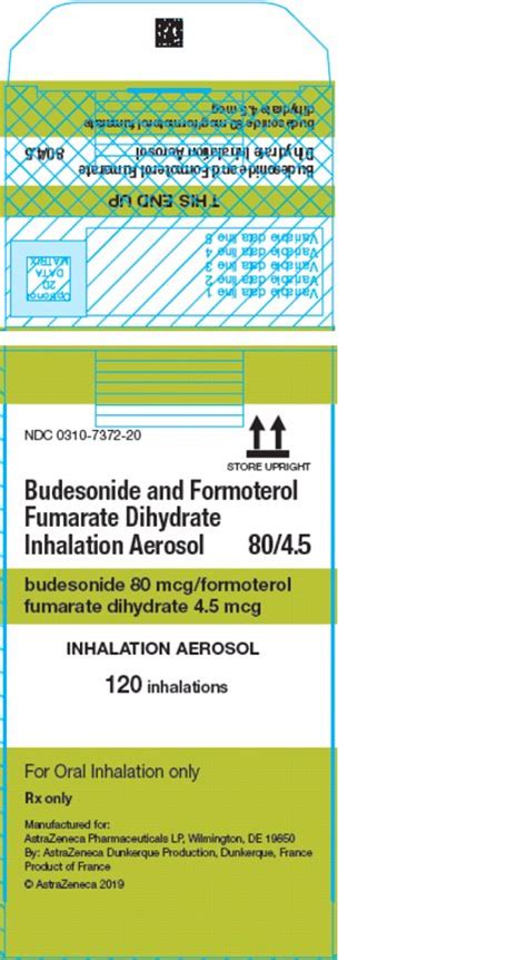 Dailymed Budesonide And Formoterol Fumarate Dihydrate Aerosol