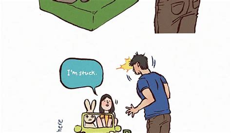 Komik Kocak Suka Duka Punya Pasangan Nerd Bertubuh Super Tinggi Photo Fimela Com