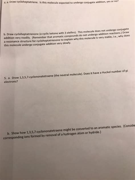Solved 1 Draw The Resonance Structures For A Benzene B