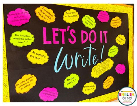 English Classroom Decorations Back To School Class Decoration