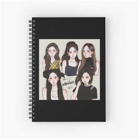 ITZY WANNABE Fanart Notebook KPOP PAKISTAN SHOP