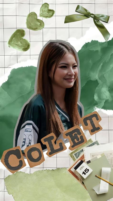 Colet Green And White Wallpaper 💚 Young Korean Actresses Friend
