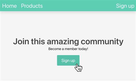 Component Analytics Example The Sign Up Component Analytics