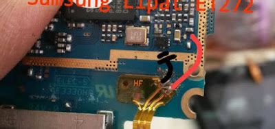 Jalur Mic Samsung E Freedom Cell