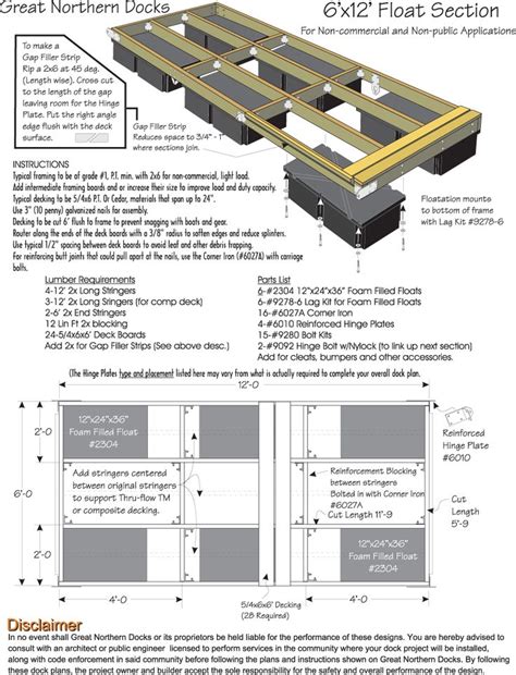 Floating Dock Plans Floating Dock Plans Building A Dock Floating Dock