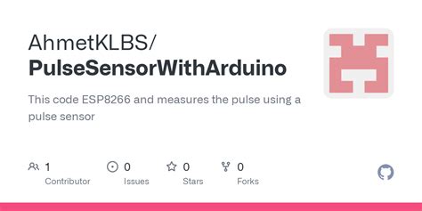 Github Ahmetklbs Pulsesensorwitharduino This Code Esp8266 And