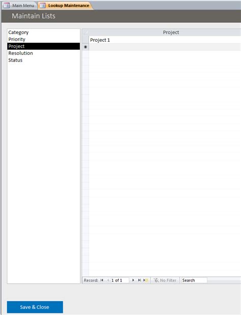 Microsoft Access Bug Tracking Database Customizable Qa Management Tool