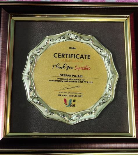 Deepak Pujari On Linkedin Training Team Certificate Achievement Cipla 37 Comments