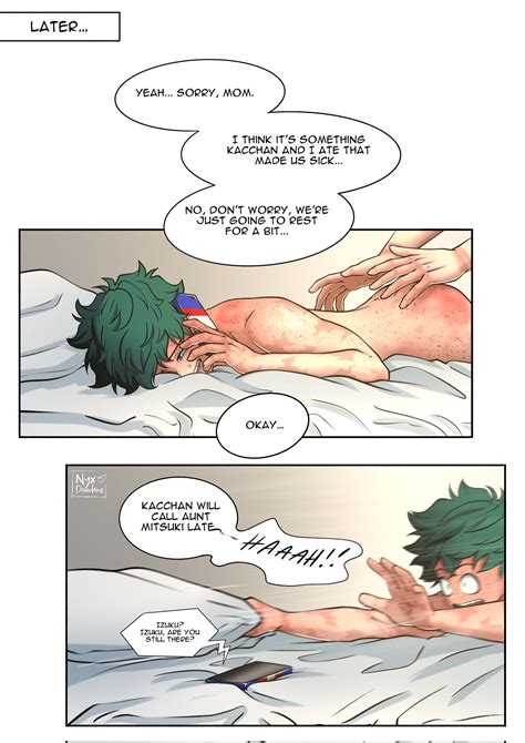 Rule 34 2koma After Sex Aged Up Ass Ass Freckles Bakudeku Bakugou Katsuki Bed Bed Sheet