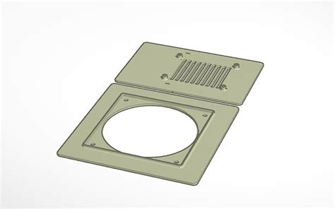 3d Design Sunlu S8 Pro Basepanel Fan And Mosfet Tinkercad