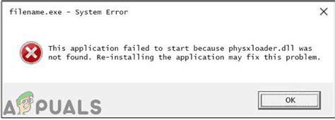 How To Fix PhysXLoader Dll Is Missing Error On Windows