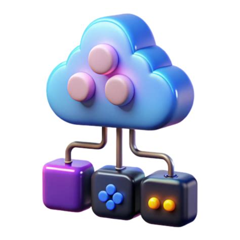Serene Abstract Cloud Computing Network Distributed System Architecture Exclusive 56743182 Png