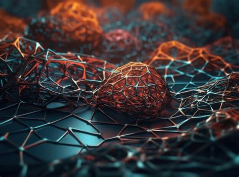 Premium Photo Colorful Abstract Background An Abstract Image Featuring Organic Shapes And