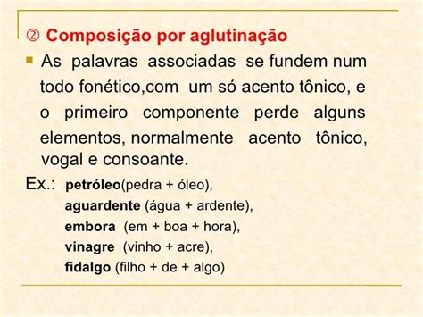 Formação Das Palavras