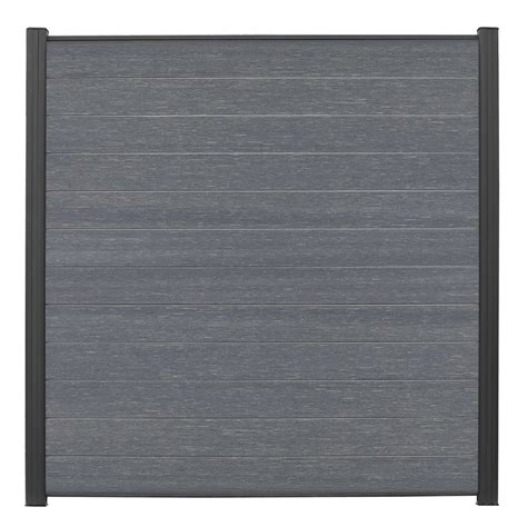 Ultrashield Naturale Composite Fencing Boards Light Grey Composite Decking Company