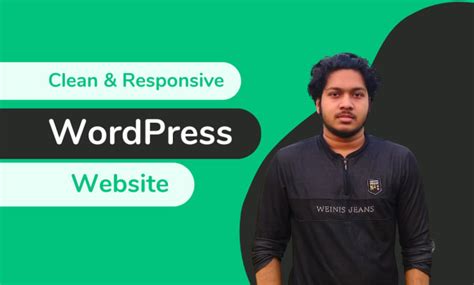 design redesign responsive wordpress website landing page by hridoy