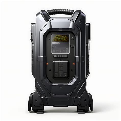Premium Ai Image Isolated Metal Detector Explosive Detection Sensor