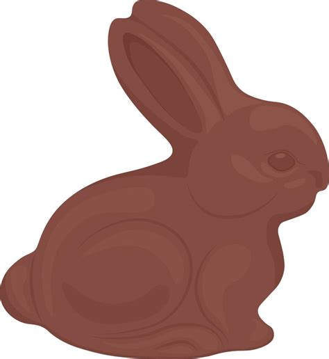 Chocolate Bunny Easter Chocolate Bunny Sweet Chocolate Dessert In The