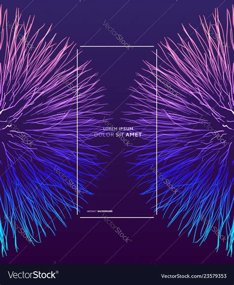 Point Explode Array Dynamic Emitted Particles 3d Vector Image