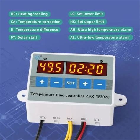 Amicikart Single Phase ZFX W3020 Temperature Controller With Timer For Industrial 280V At Rs