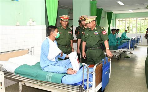 တပ်မတော်ဆေးရုံများနှင့် နယ်မြေခံဆေးတပ်ရင်းတို့၌ တက်ရောက်ဆေးကုသမှုခံယူ