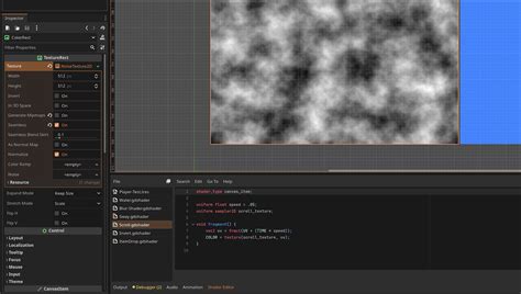 Shader Turn Transparent Without The Texturerect Having A Texture Help Godot Forum