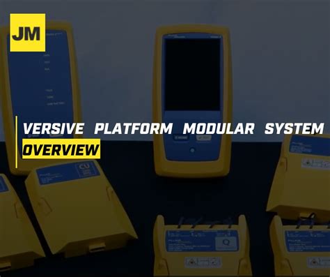 Jm Test Systems Llc On Linkedin Take A Brief Look At The Fluke Networks Versiv Platform
