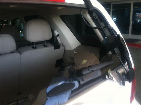 2012 Ford Escape Back Windshield Exploded Smashed On Own 9 Complaints