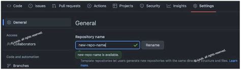 깃허브 저장소 이름 바꾸기 Louis