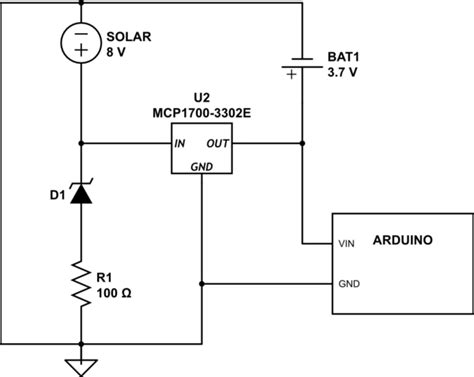 Battery Charging Solar Powered Li Po Charger Arduino Electrical Engineering Stack Exchange