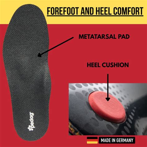 Plantar Fasciitis Orthotic Insole With Anti Odor Activated Carbon Hea