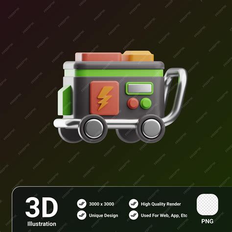 Premium Psd Electrical Tools Object Generator 3d Illustration