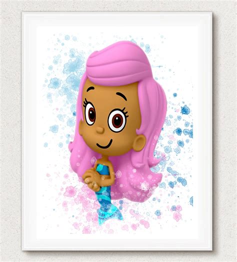 Bubble Guppies Bubble Guppies Decor Bubble Guppies Poster Nursery