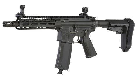 King Arms Emg Troy Industries M4 Socc 76 Pdw Vollmetall S Aeg 6mm Bb