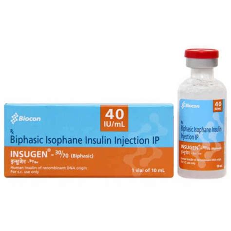 Insugen Isophane Insulin Injection Ip At ₹ 569vial Wosulin In Nagpur