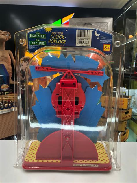 Its Elmo Time Motion Clock Horloge 1998 Sesame Street